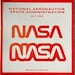 NASA Red Logo Stickers - Etsy