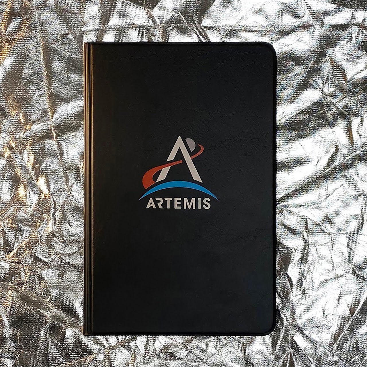 Personalized Artemis 1 Mission Logo Folio - Includes 5 X 7 Notepad ...