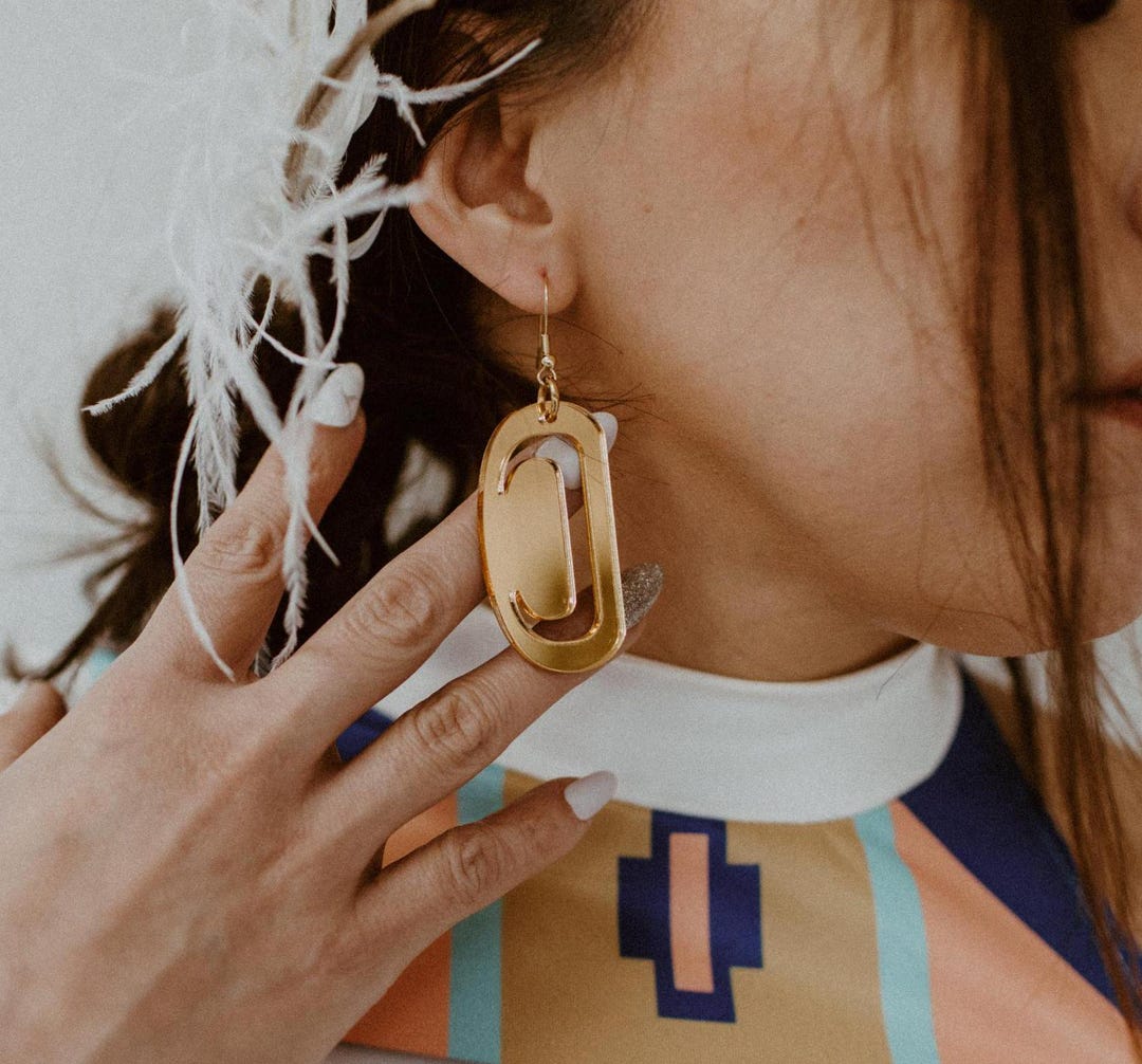 Small Crescent Ovoids, Acrylic - Etsy