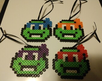 Ninja Turtle Perler - Etsy