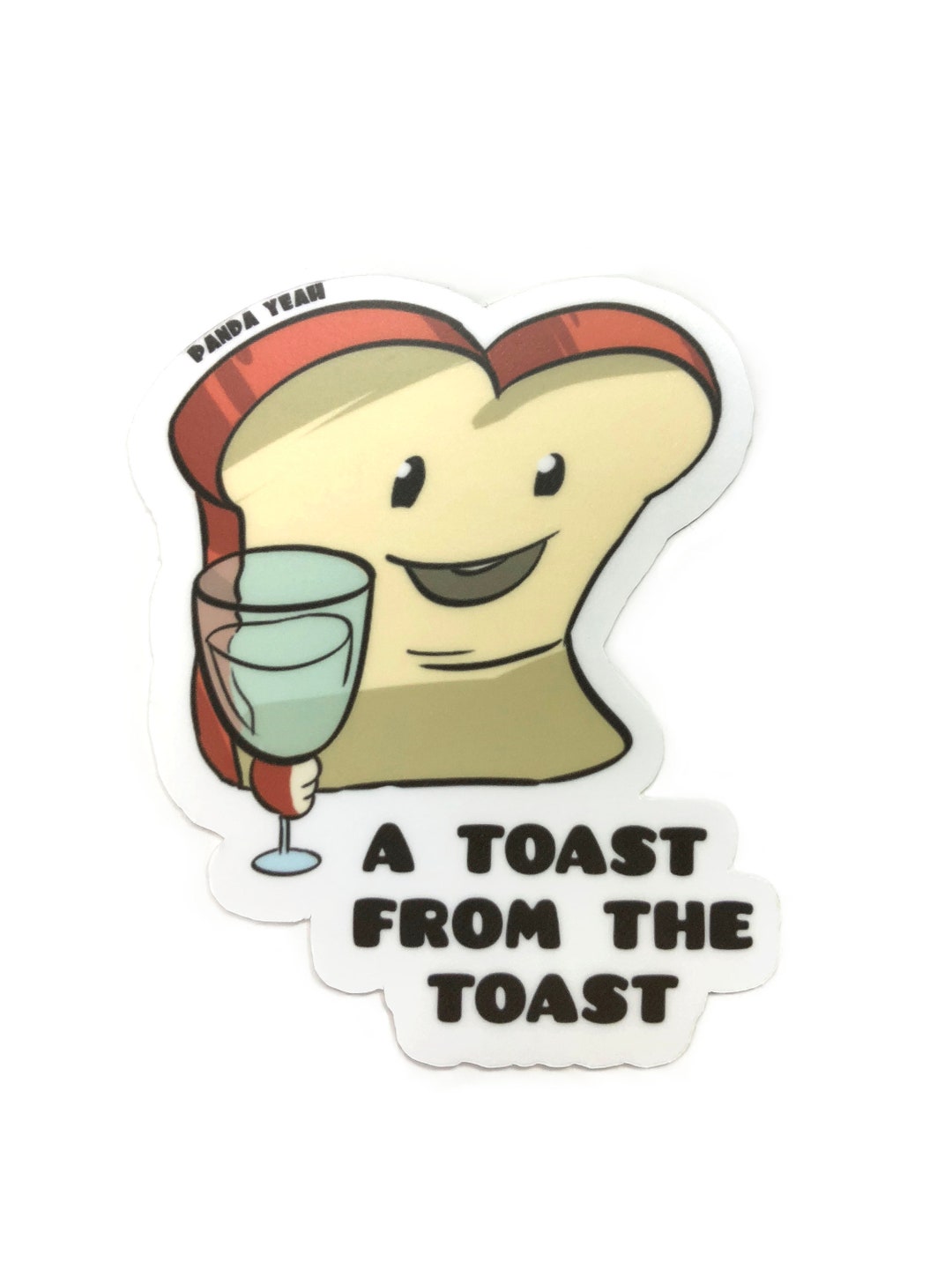 2 Panda Yeah Toast to the Toast Sticker Decal for Cars/cups/laptops - Etsy