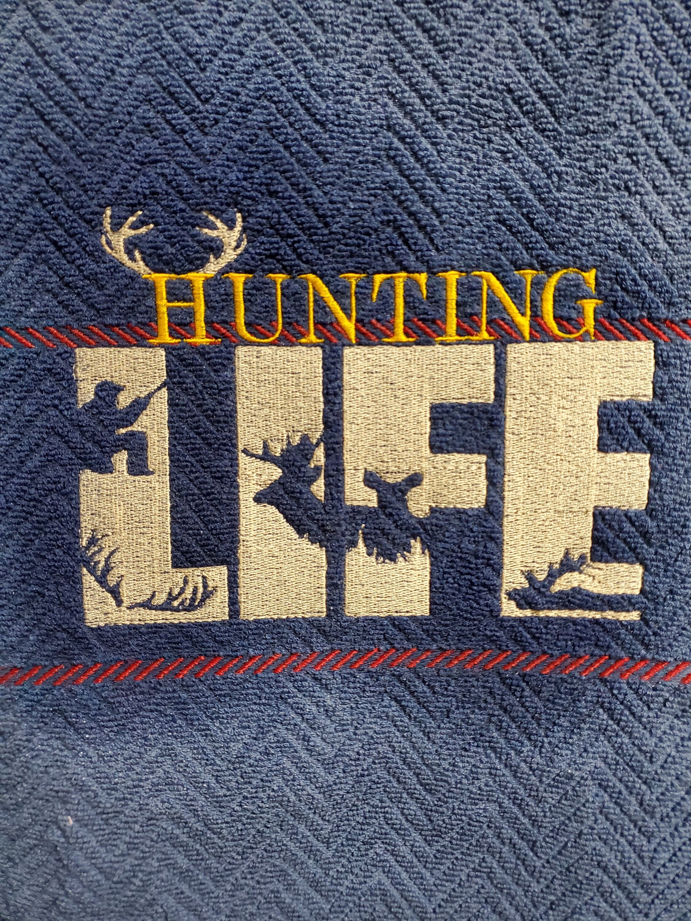 Hunting Life Embroidery Digital Design File 5x7 Farm Gift Deer - Etsy