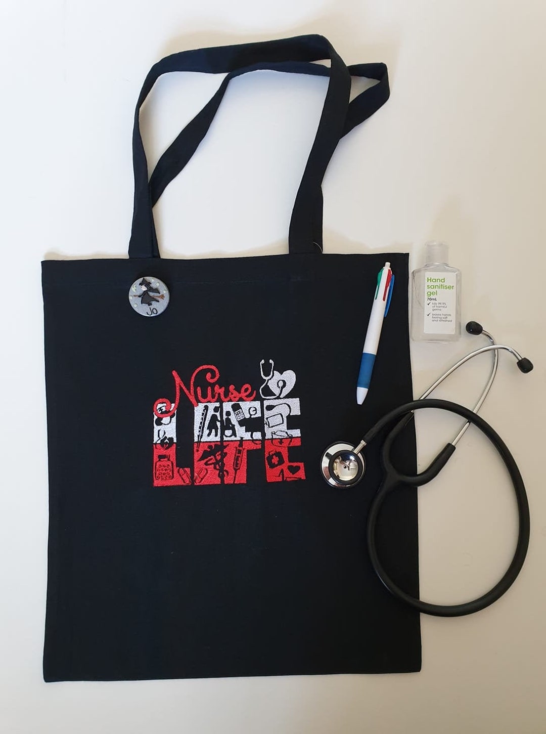 Nurse Life Embroidery Digital Design File 5x7 Gift 2 Colors - Etsy