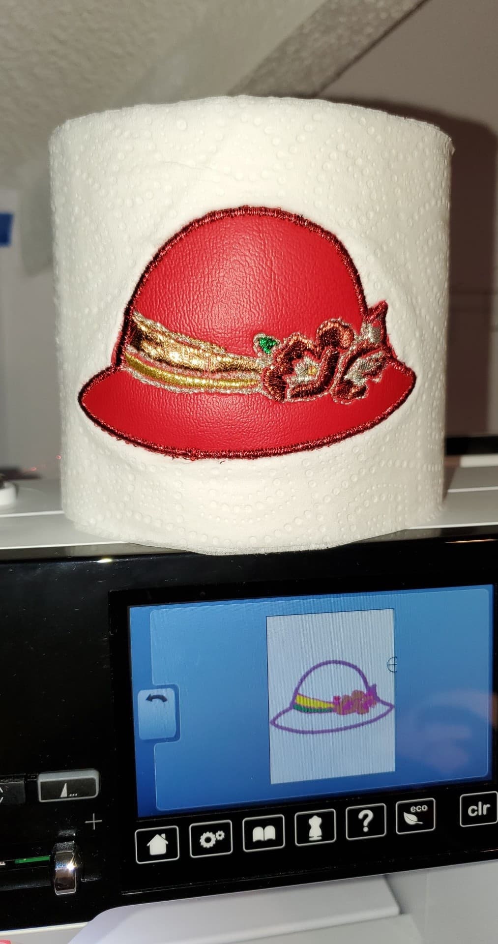 Snowman Series Ladies Hat Flowers Embroidery Digital Design for 4x4 ...