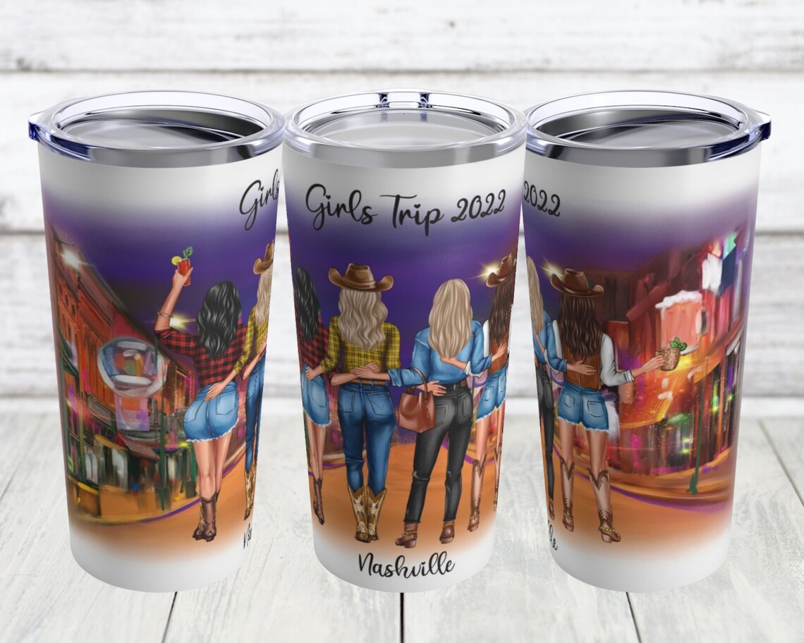 Girls Trip Tumbler Girls Weekend Cup BFF Tumbler Bestie Cup - Etsy
