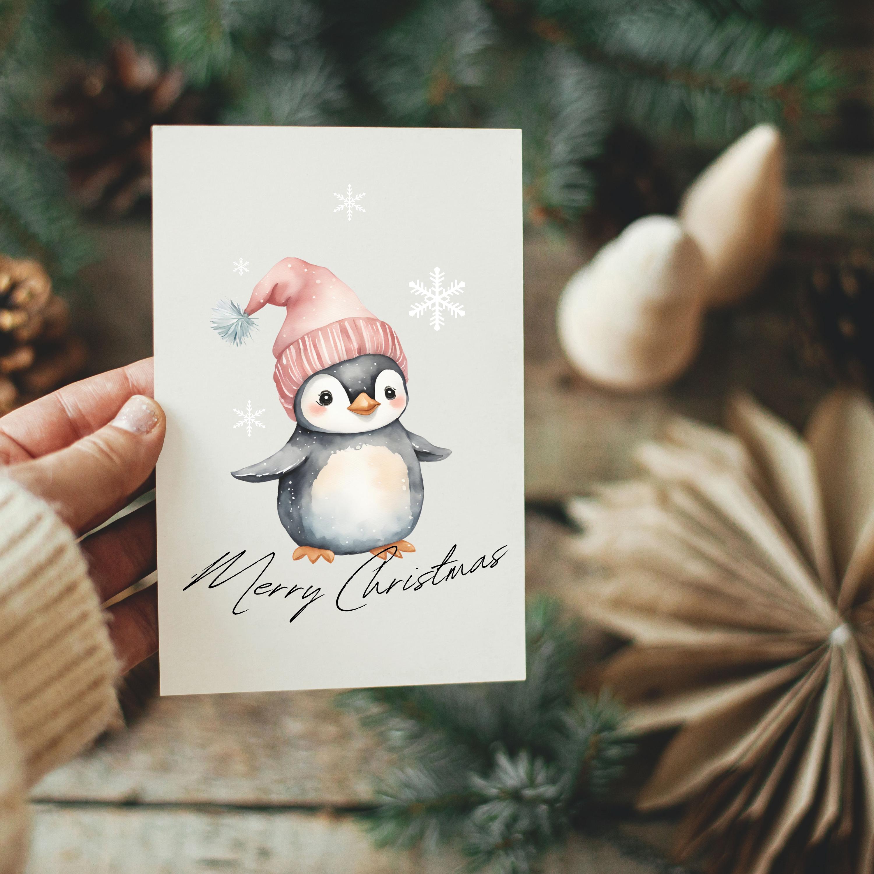 Watercolor Whimsical Christmas Clipart - 32 Transparent PNG Files ...