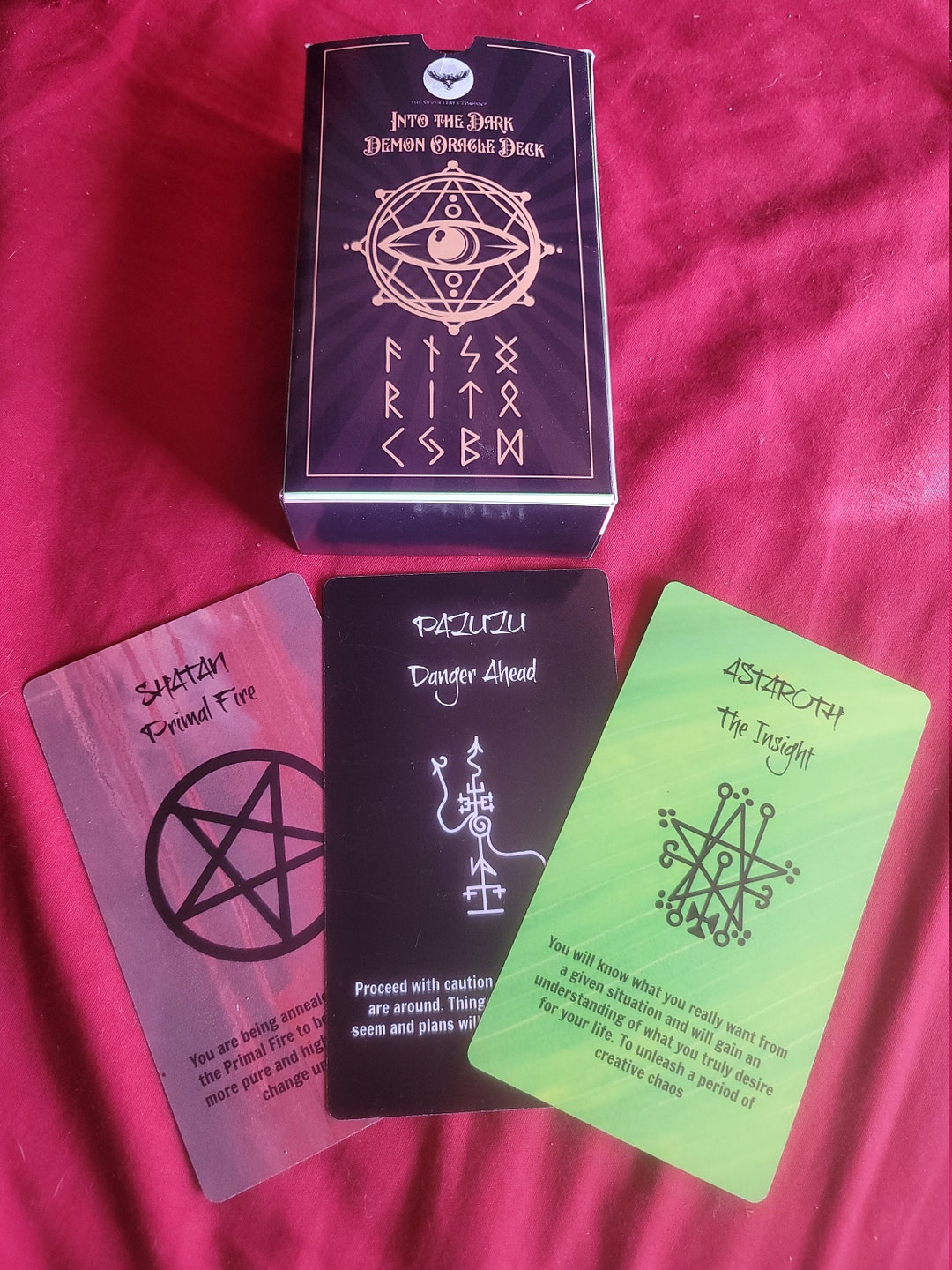 Demonic Oracle Tarot Reading - Etsy