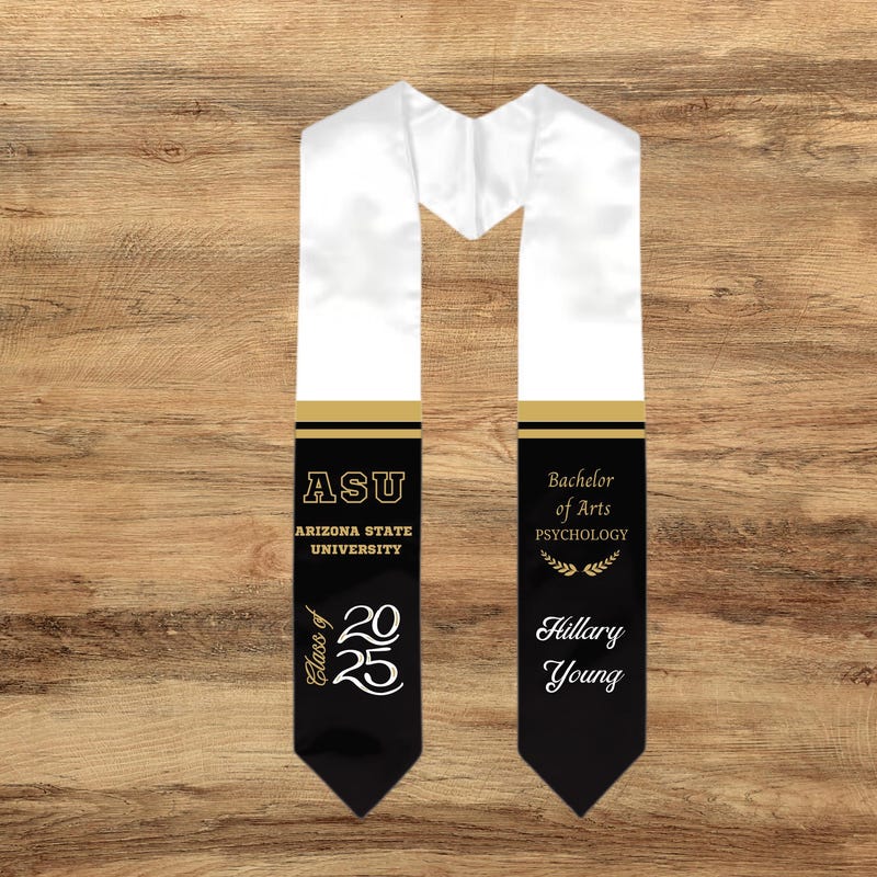 Bachelors Graduate Stole - Etsy