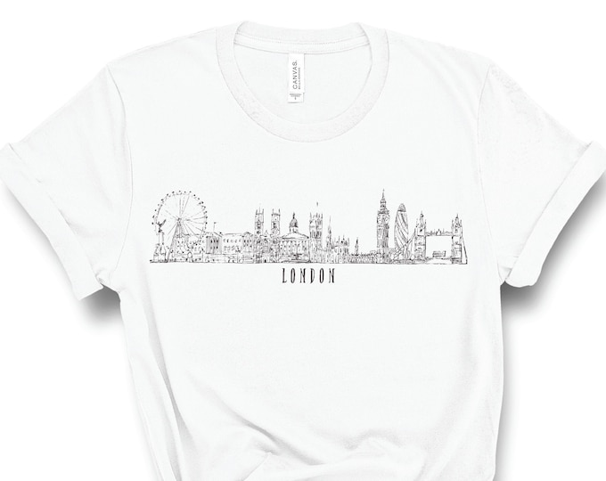 London Shirt London T Shirt Women London Tshirt Traveler | Etsy