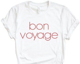 Bon Voyage Graphic Tee Bon Voyage T-shirt Cruise Shirt - Etsy