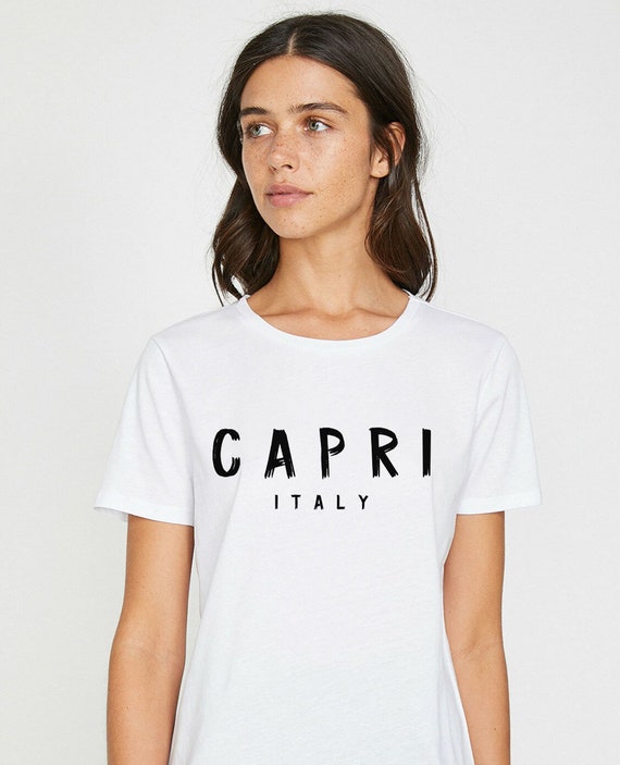 Capri Italy T Shirt Capri Shirt Capri Italy Italy Shirt | Etsy