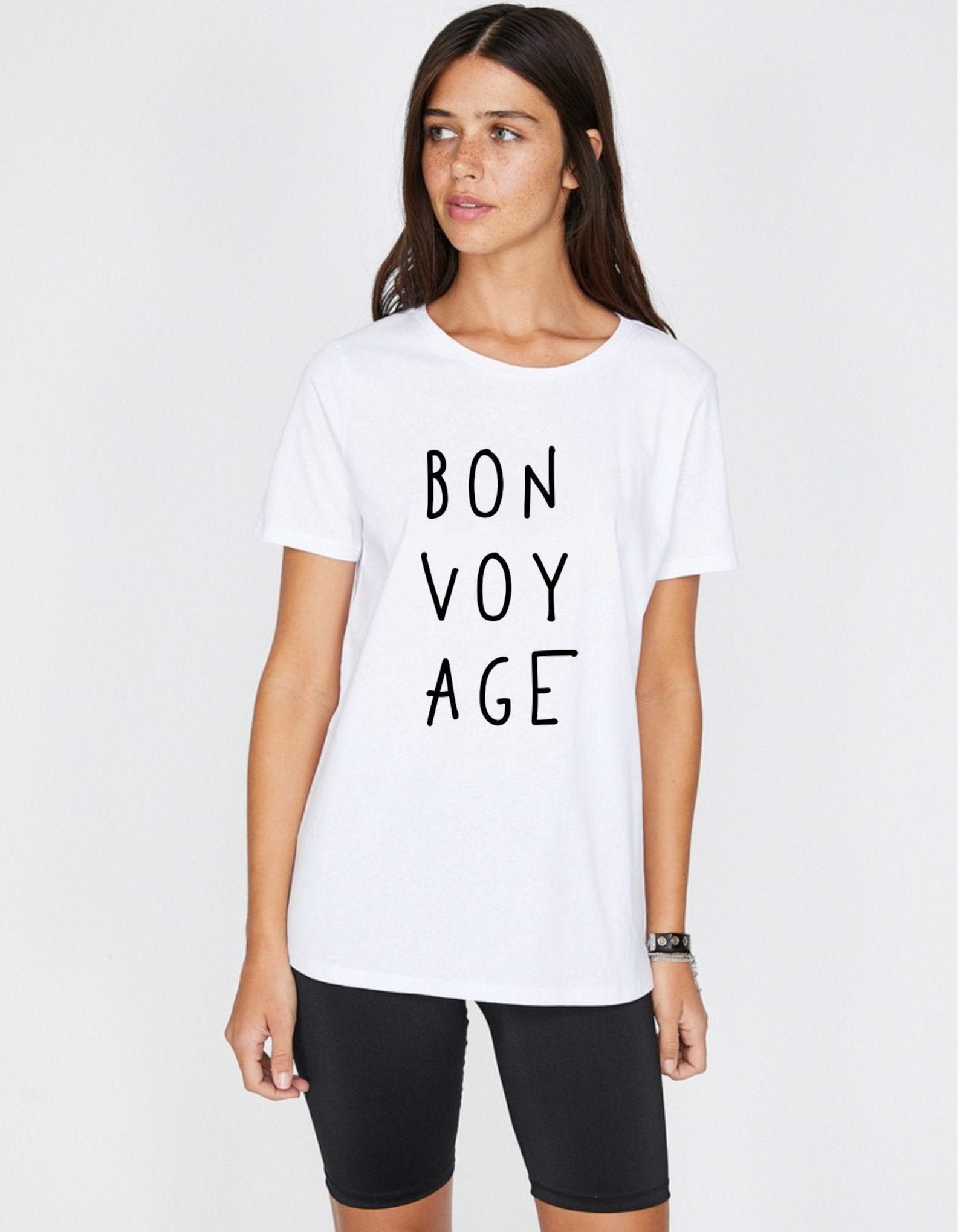Bon Voyage Graphic Tee Bon Voyage T-Shirt Cruise Shirt - Etsy España