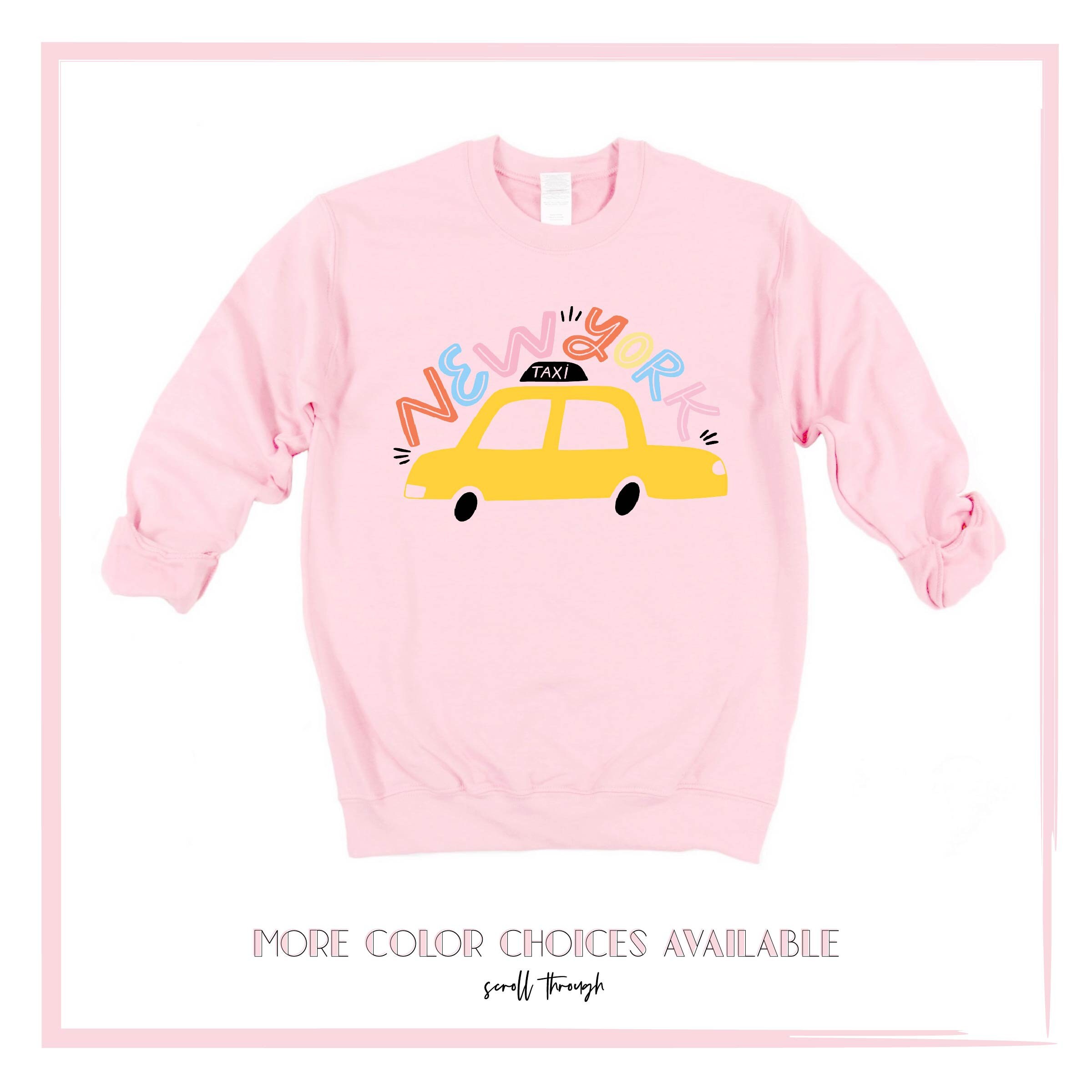 New York Sweatshirt Nyc Taxi New York Gift New York City | Etsy