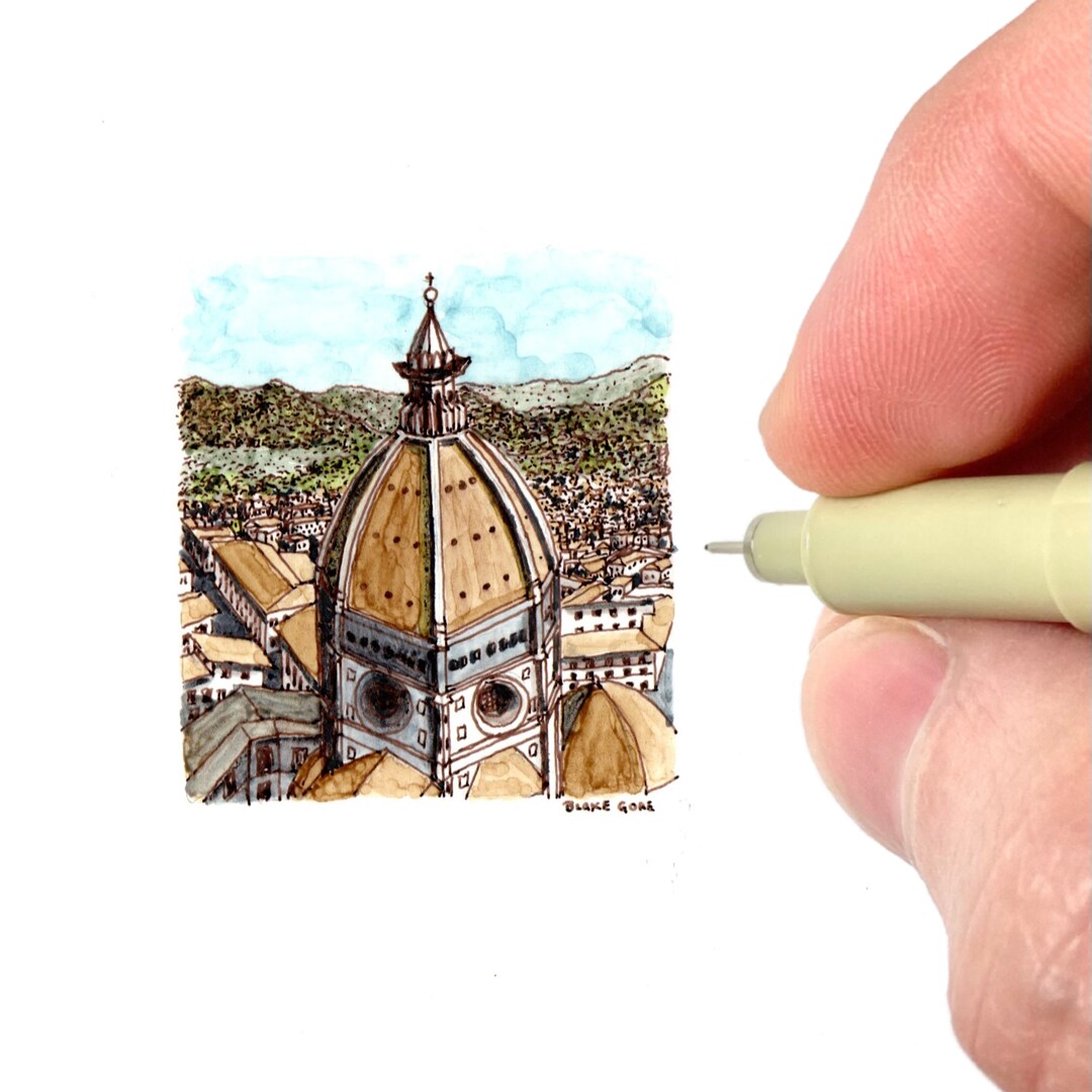 Florence Cathedral (duomo Di Firenze) Art Print | Florence, Italy ...