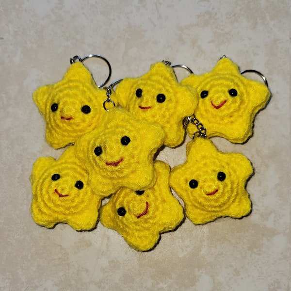 Star Keychain - Etsy