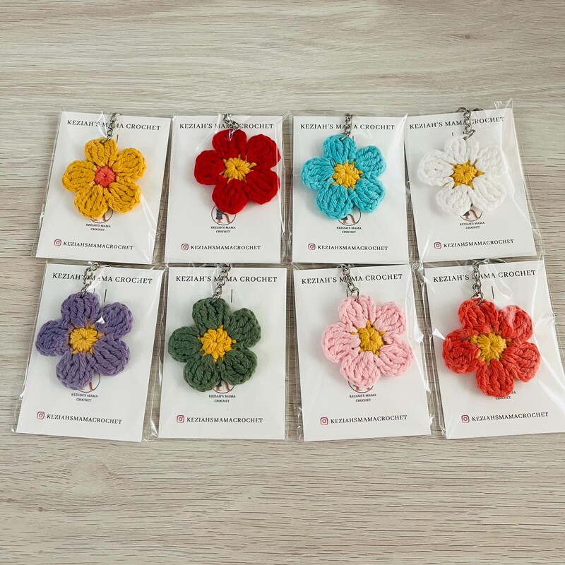 Crochet Key Chain - Etsy