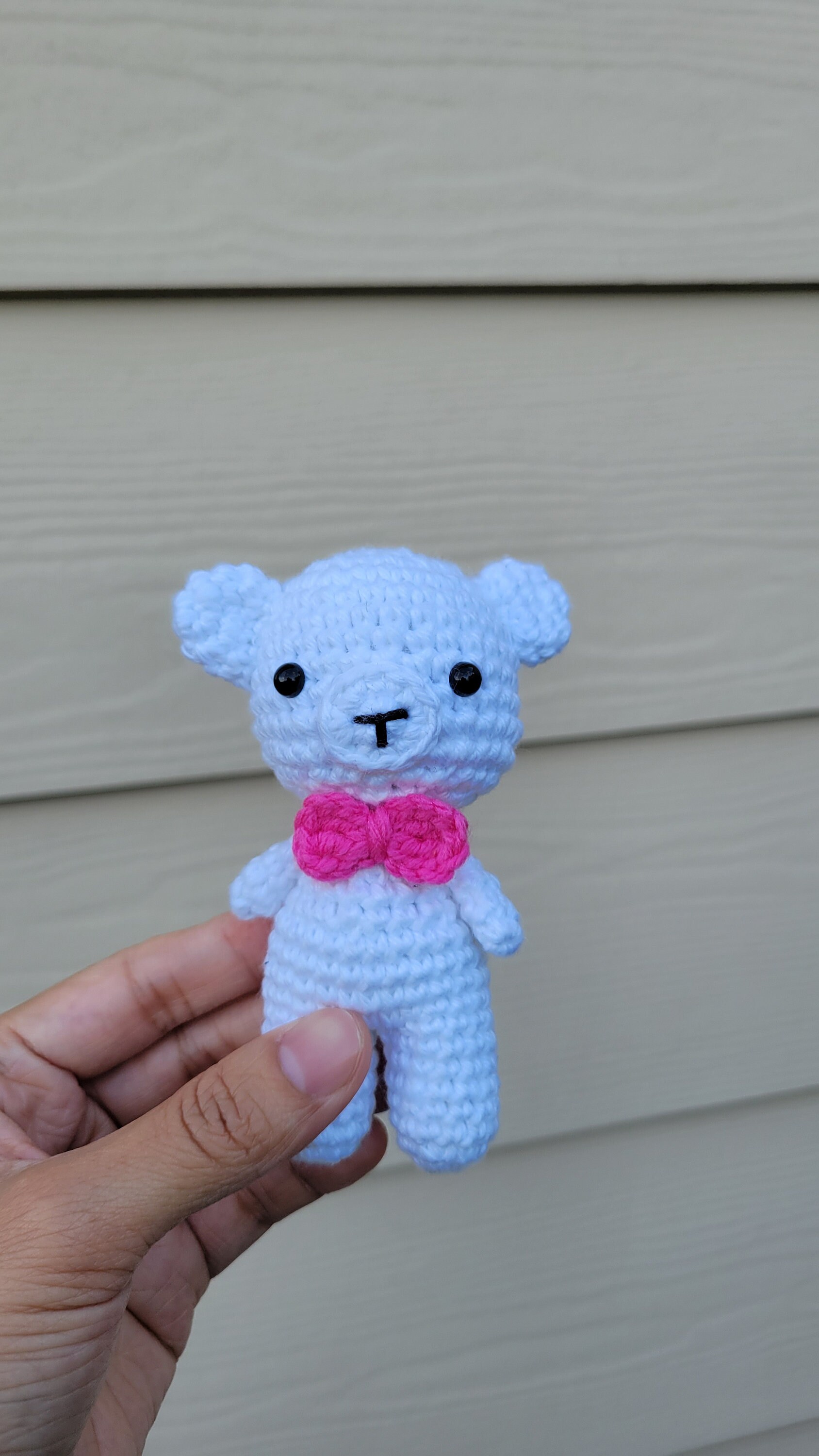 Crochet Mini Bear Patterncrochet Bear PDF Patternbear - Etsy