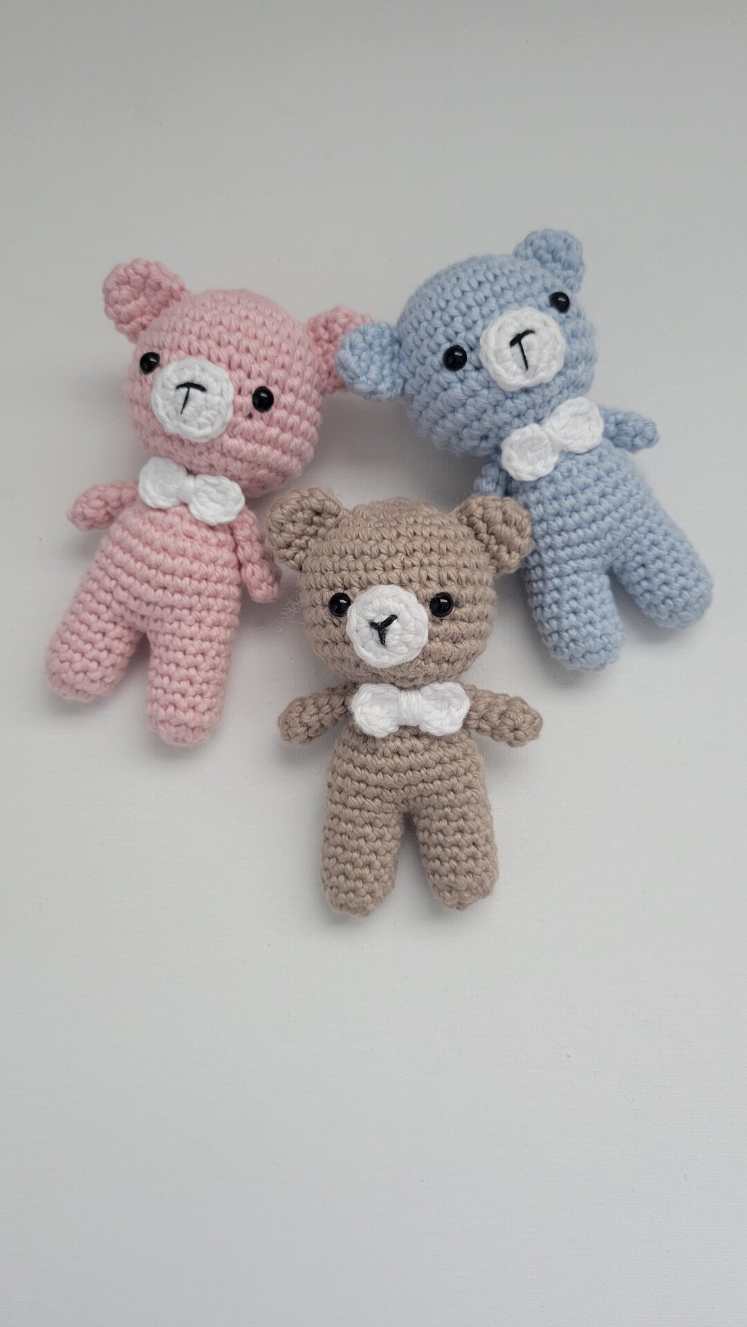 Crochet Mini Bear Pattern,crochet Bear PDF Pattern,bear Amigurumi - Etsy