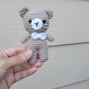 Crochet Mini Bear Patterncrochet Bear PDF Patternbear - Etsy