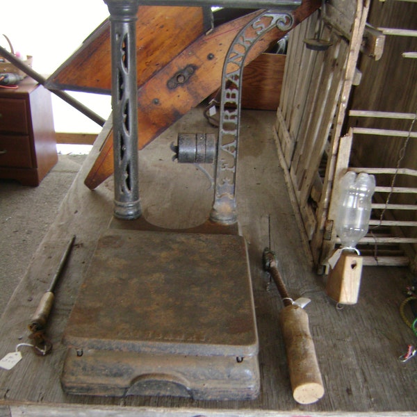 Antique Fairbanks Scales - Etsy