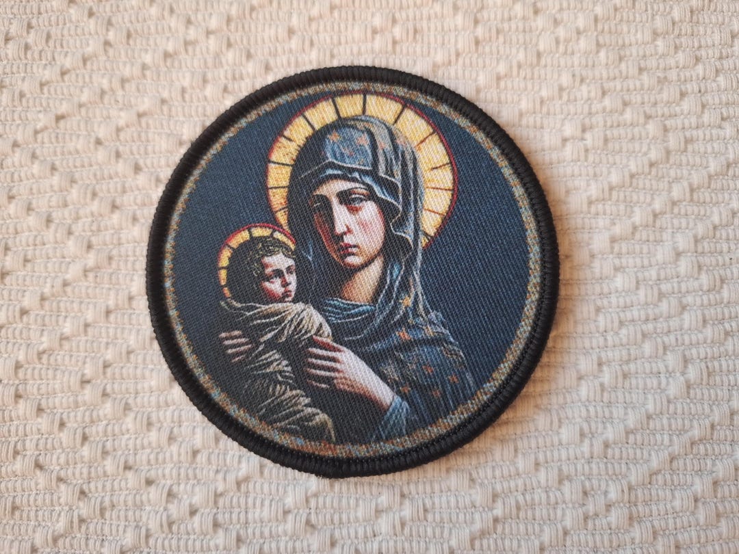 Orthodox Patch - Jesus Christ and Mother of God - Etsy