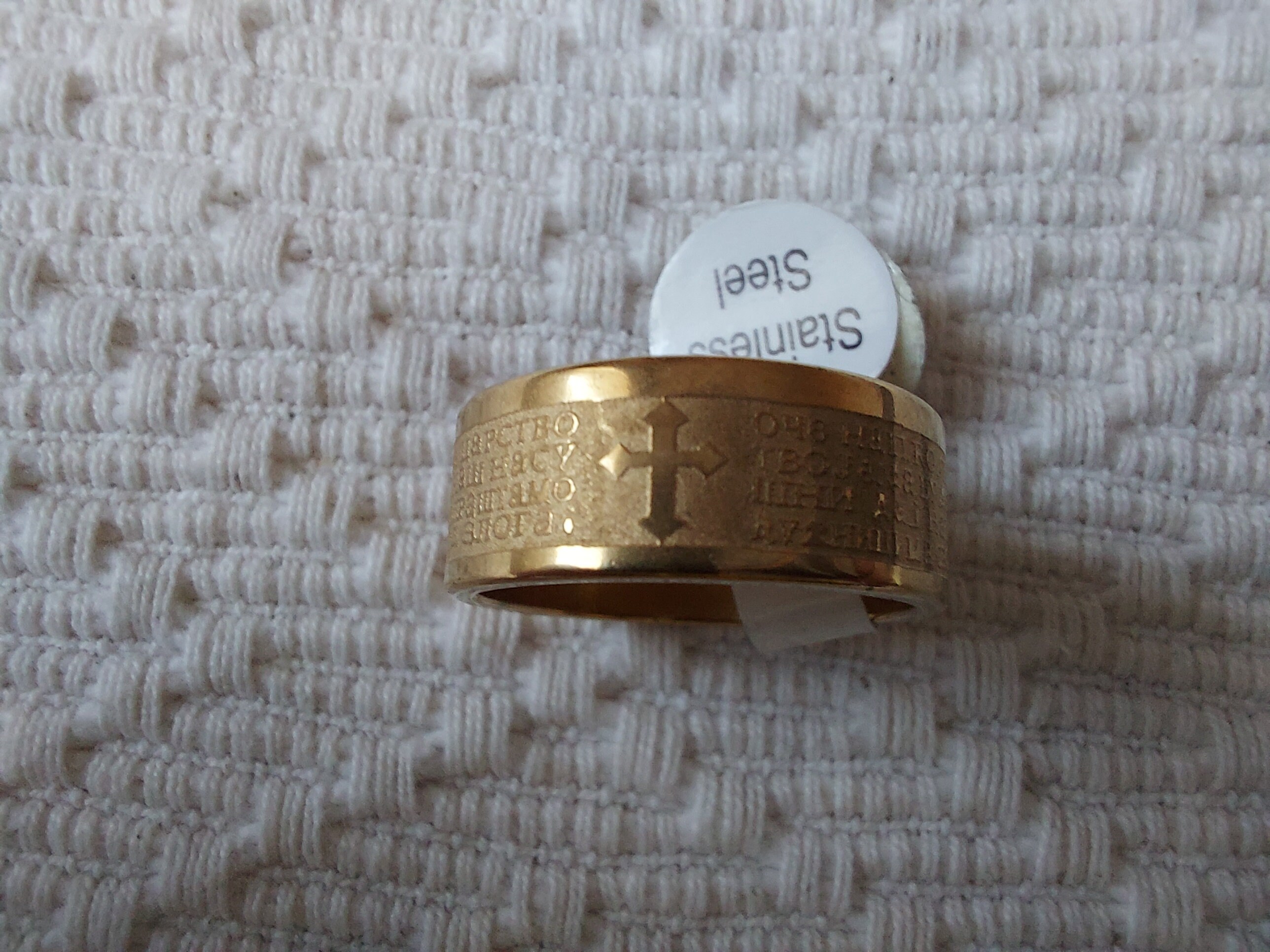 Serbian Orthodox Christian Lords Prayer Ring D18mm - Etsy