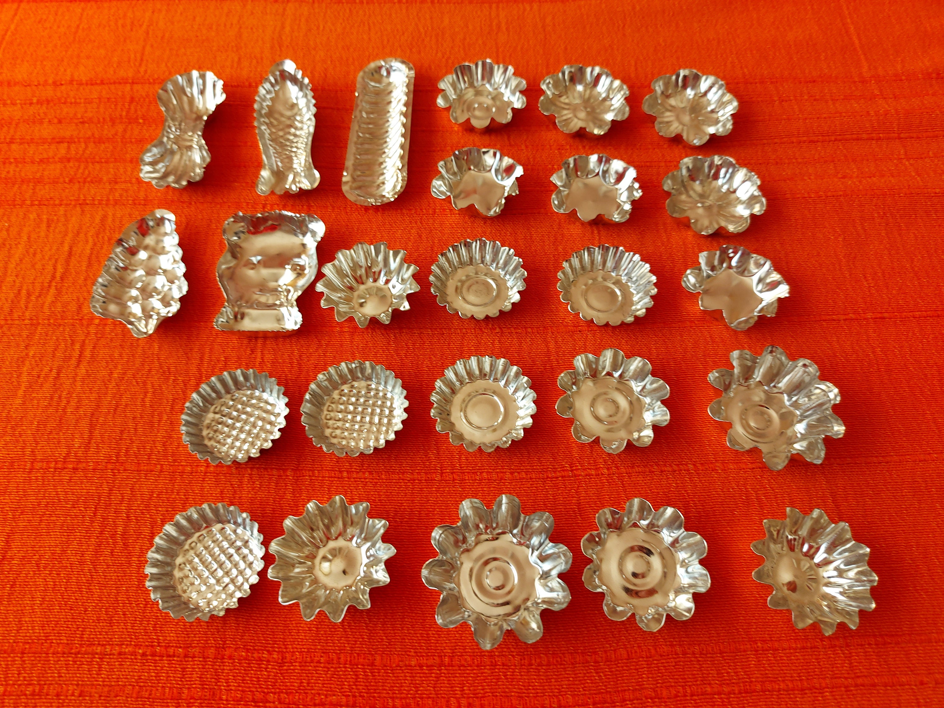Serbian Metal Cake Baking Molds Different Sizes Set of 25 - Etsy
