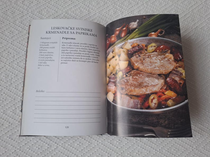 Serbian Cookbook: Traditional Recipes, Latin Edition - Etsy