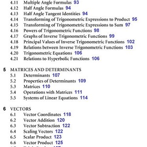 1300 Math Formulas - PDF - Etsy