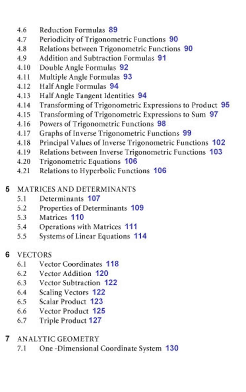 1300 Math Formulas - PDF - Etsy