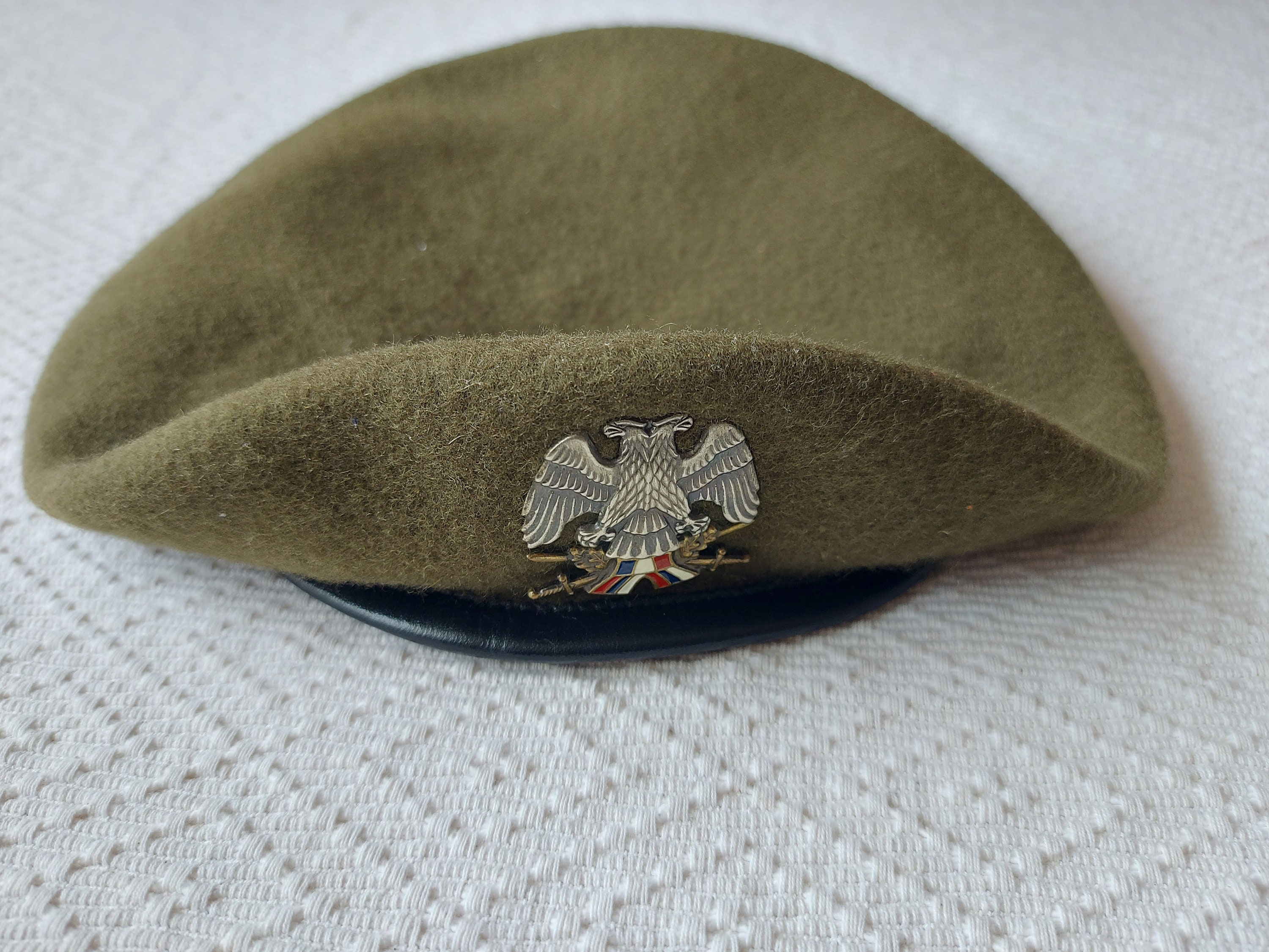 Yugoslav Beret Cap Green Color With Original Badge - Etsy UK