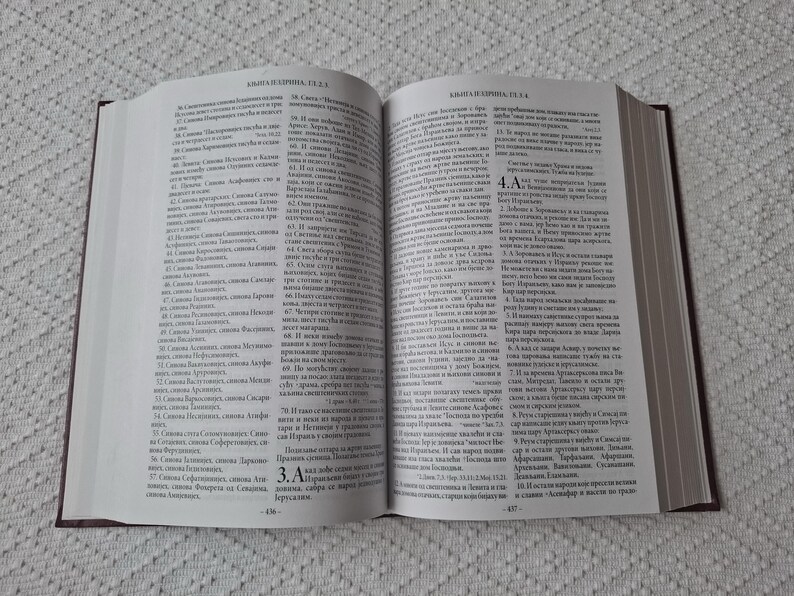 Used Holy Bible Spiritual Christian Orthodox Religious Book Cyrillic ...