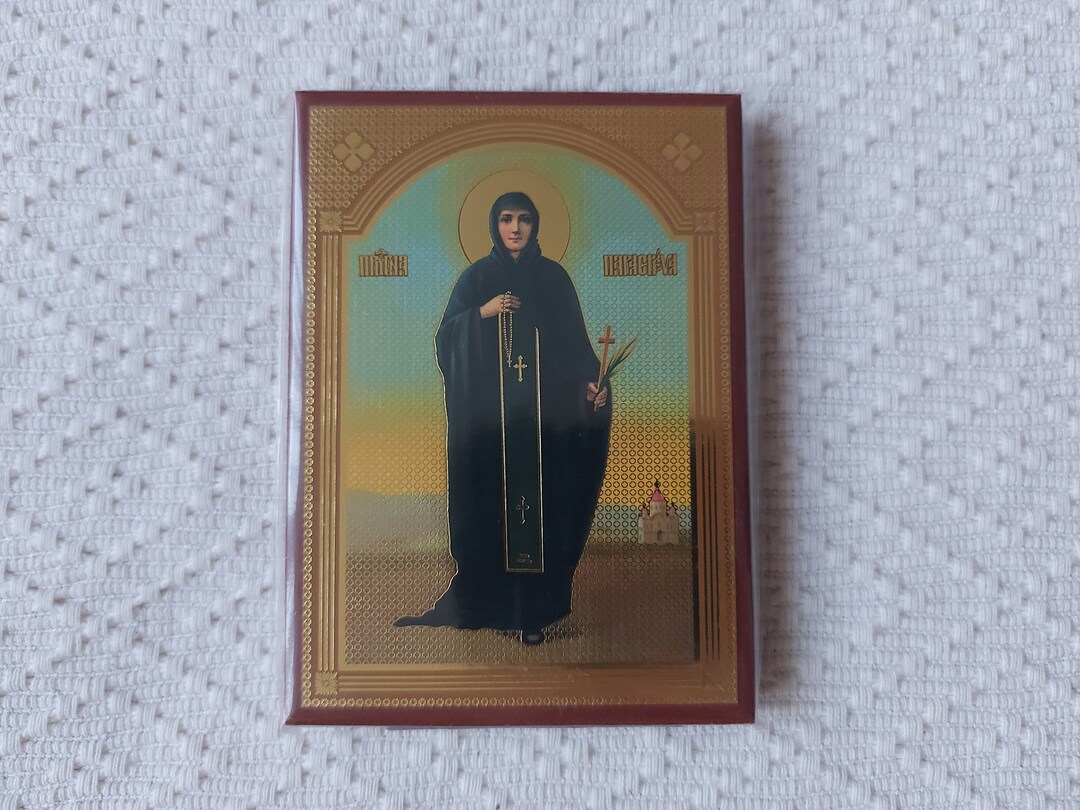 Handmade Serbian Orthodox Wood Icon (10 Cm X 7 Cm) - Etsy
