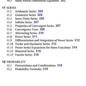 1300 Math Formulas - PDF - Etsy