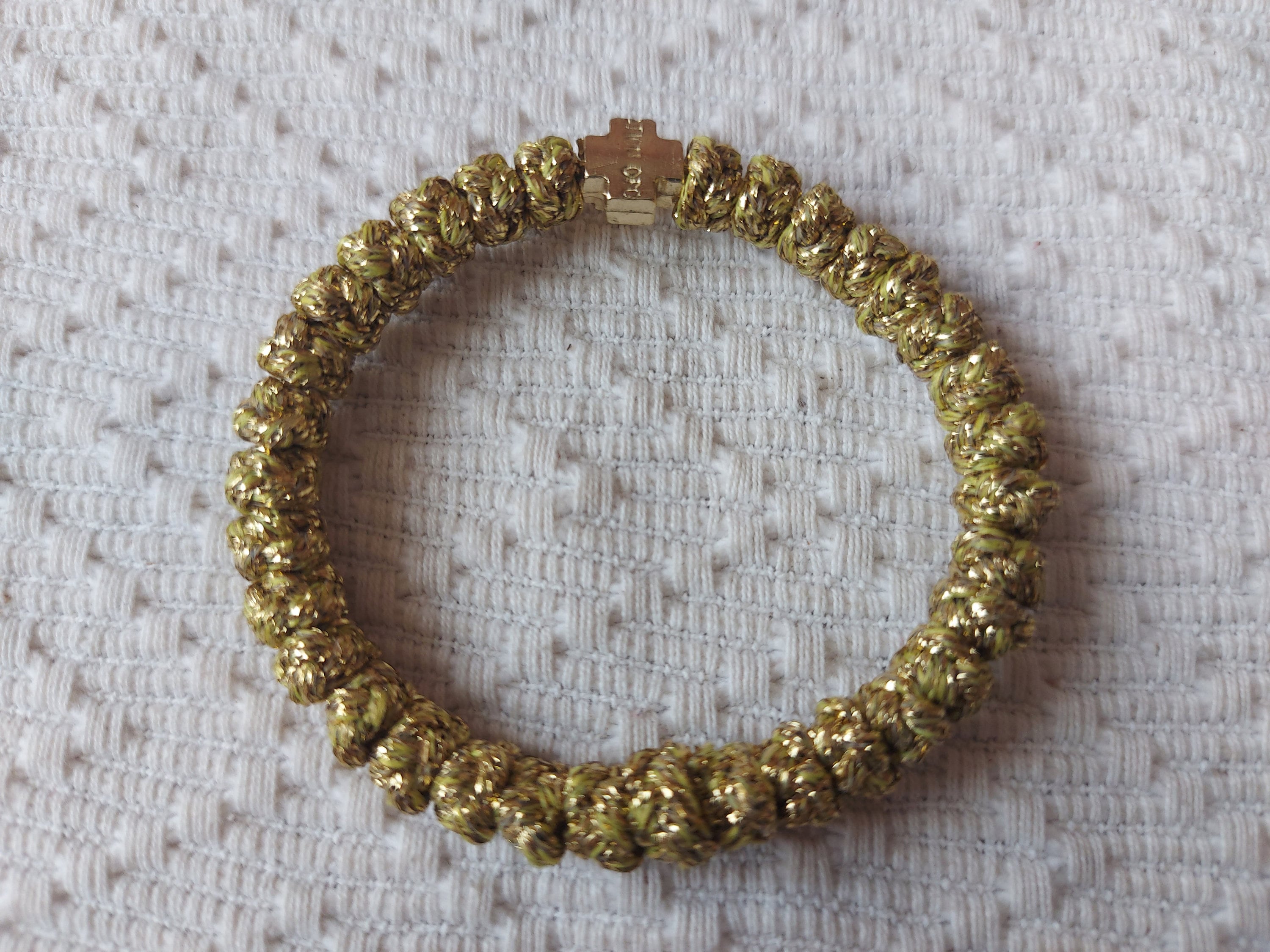 Serbian Orthodox Prayer Rope Bracelet - Gold Brojanica 33 Knots - Etsy