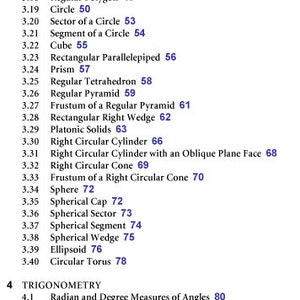 1300 Math Formulas - PDF - Etsy