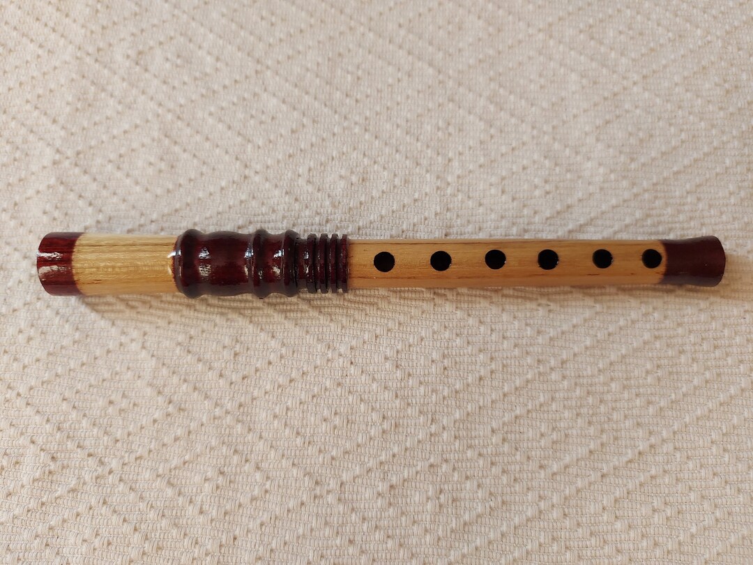 Serbian Traditional Wooden Flute Color Painted Souvenir - Smaller Size ...