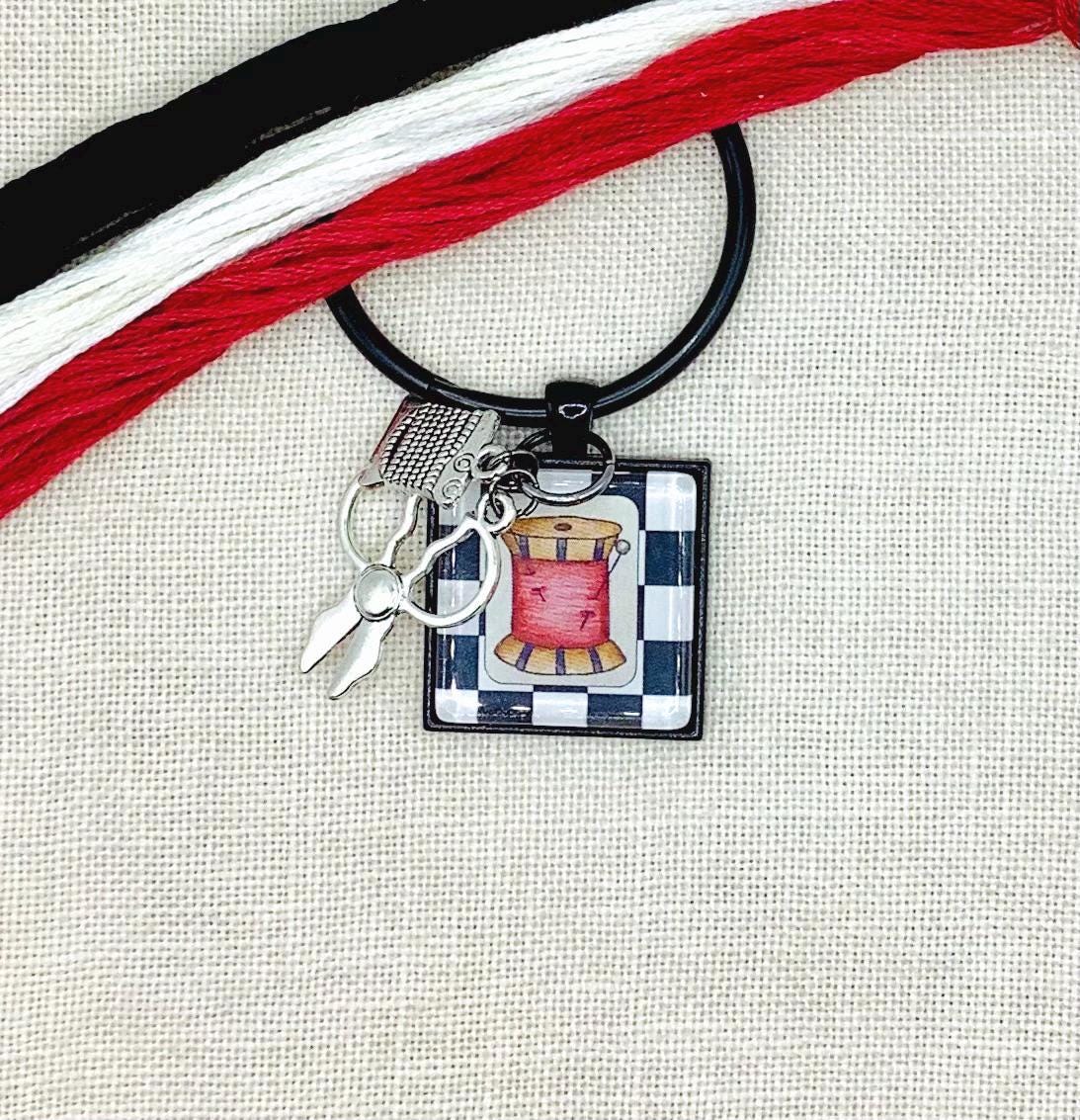 Stitching/sewing Theme Thread Keeps and Needle Minder Needlework ...