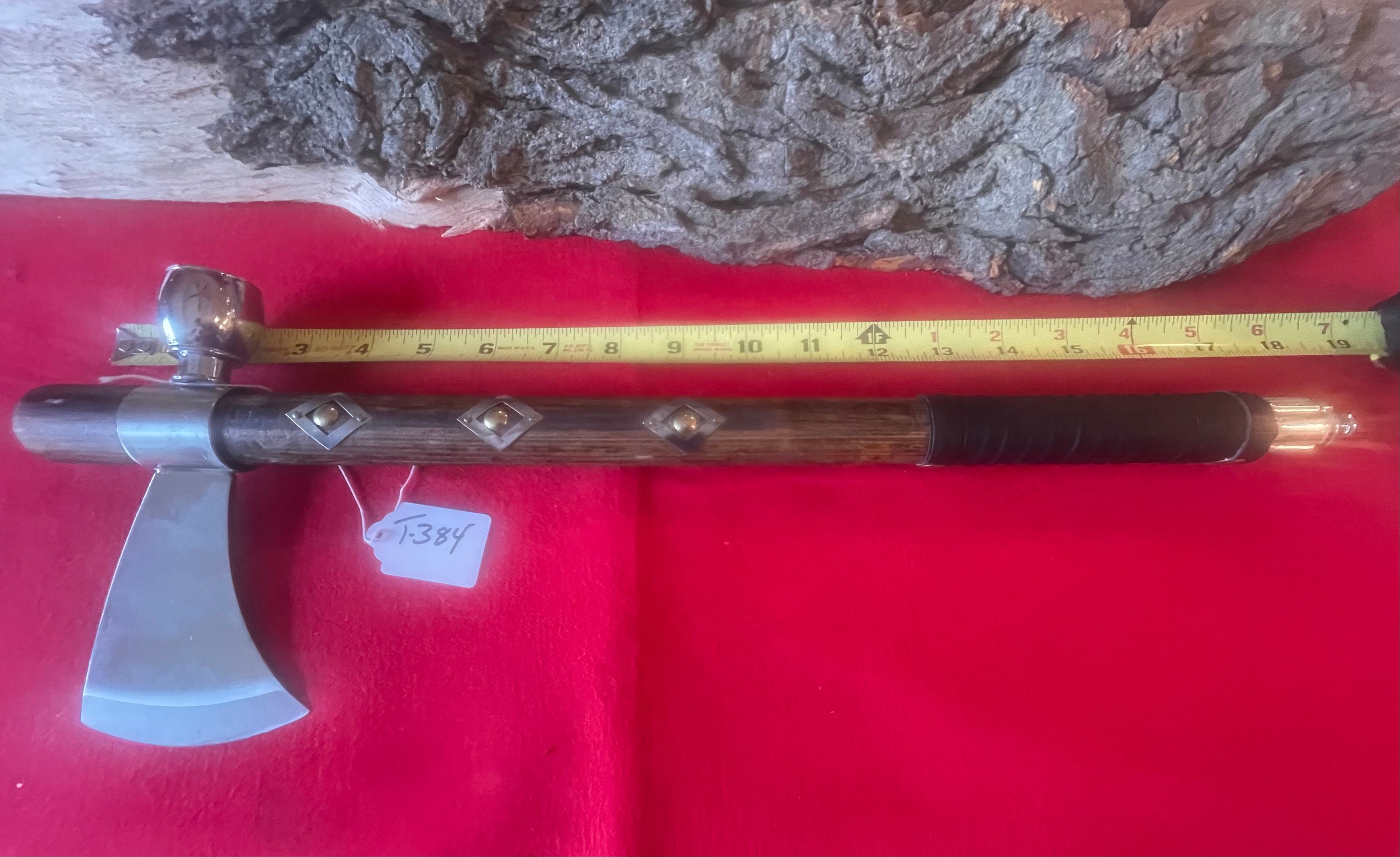 19 Handmade Stainless Smoking Tomahawk W/ Top Stained Pine - Etsy