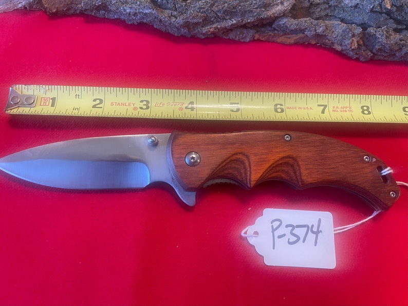 8 Handmade Stainless Steel Spring Assisted Folding Knife W/ - Etsy