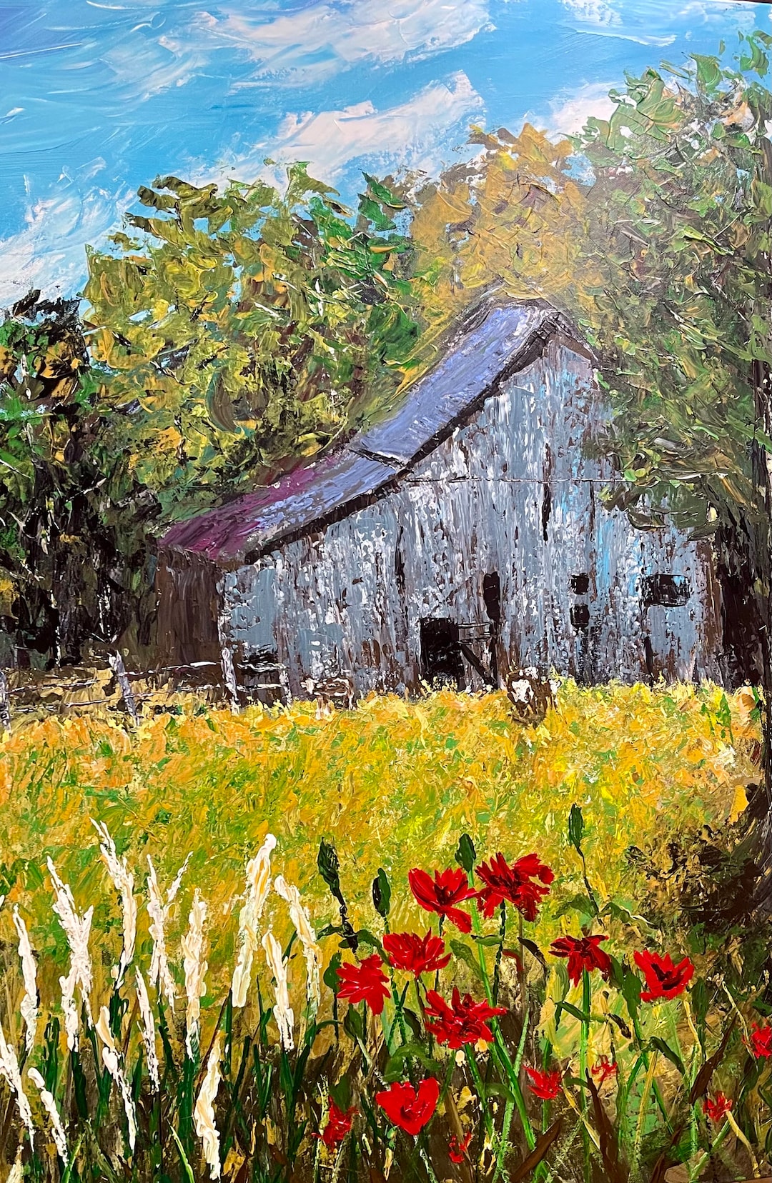 Palette Knife Barn - Etsy