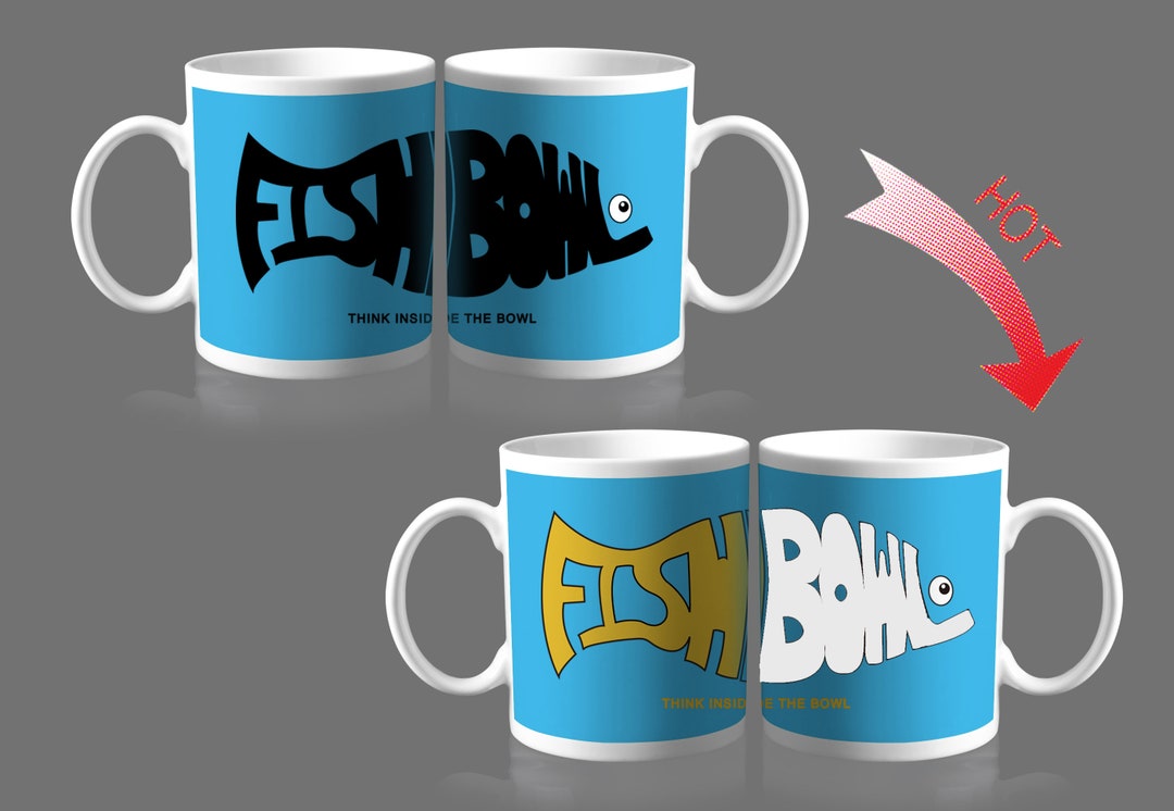 FISHBOWL Color Changing Mug - Etsy