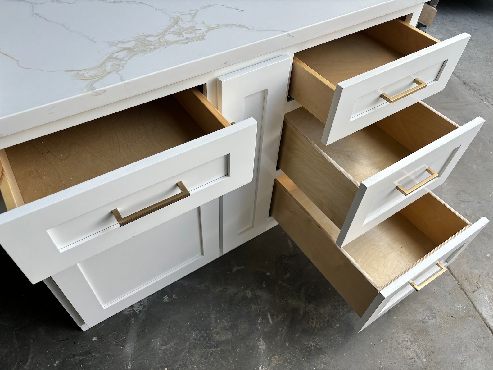 8 Ft White Kitchen Island With Quartz Top-4 Seats, Custom Welcome - Etsy