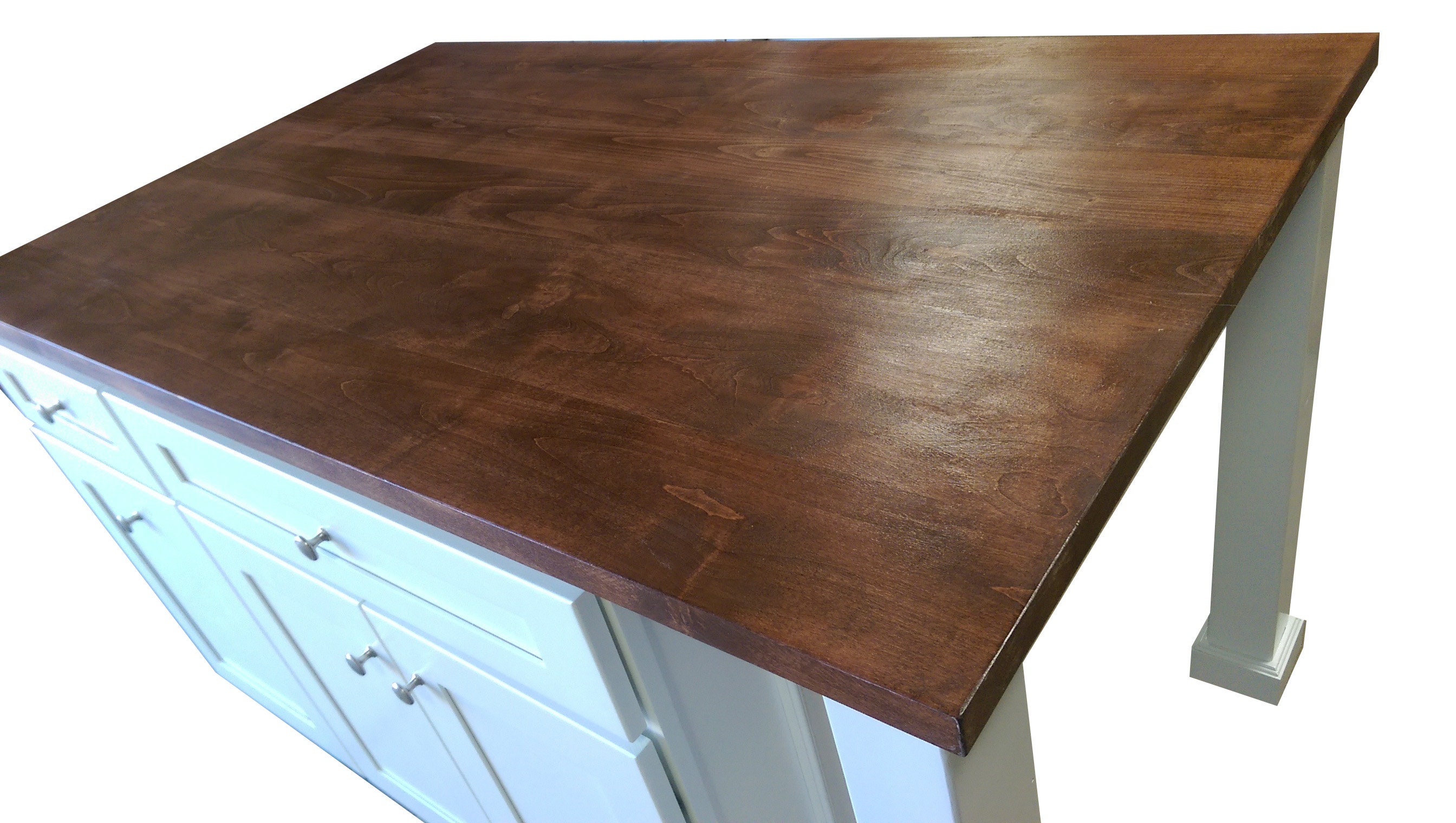 5ft White Kitchen Island W/O Countertop custom Welcome | Etsy