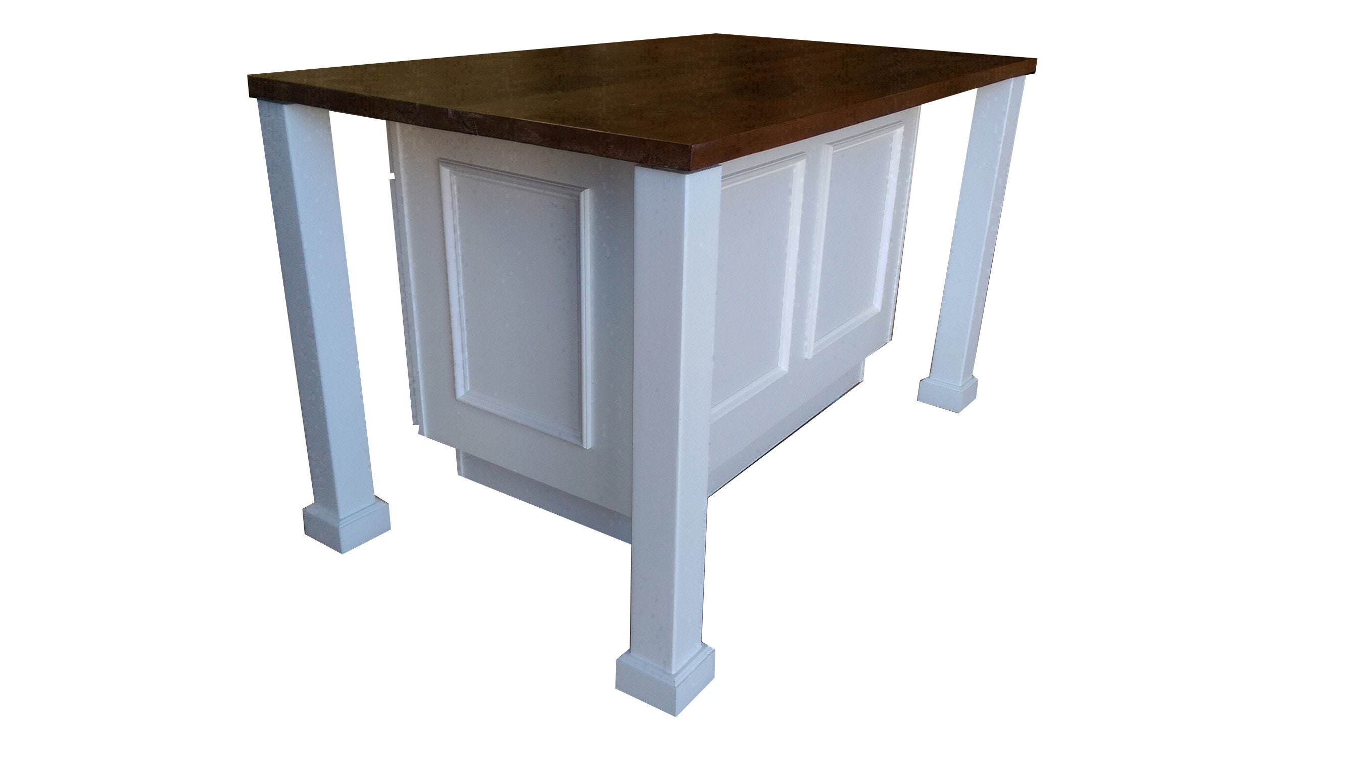 5ft White Kitchen Island W/O Countertop custom Welcome | Etsy