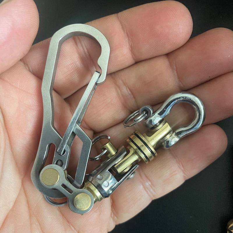 Titanium Carabiners - Etsy