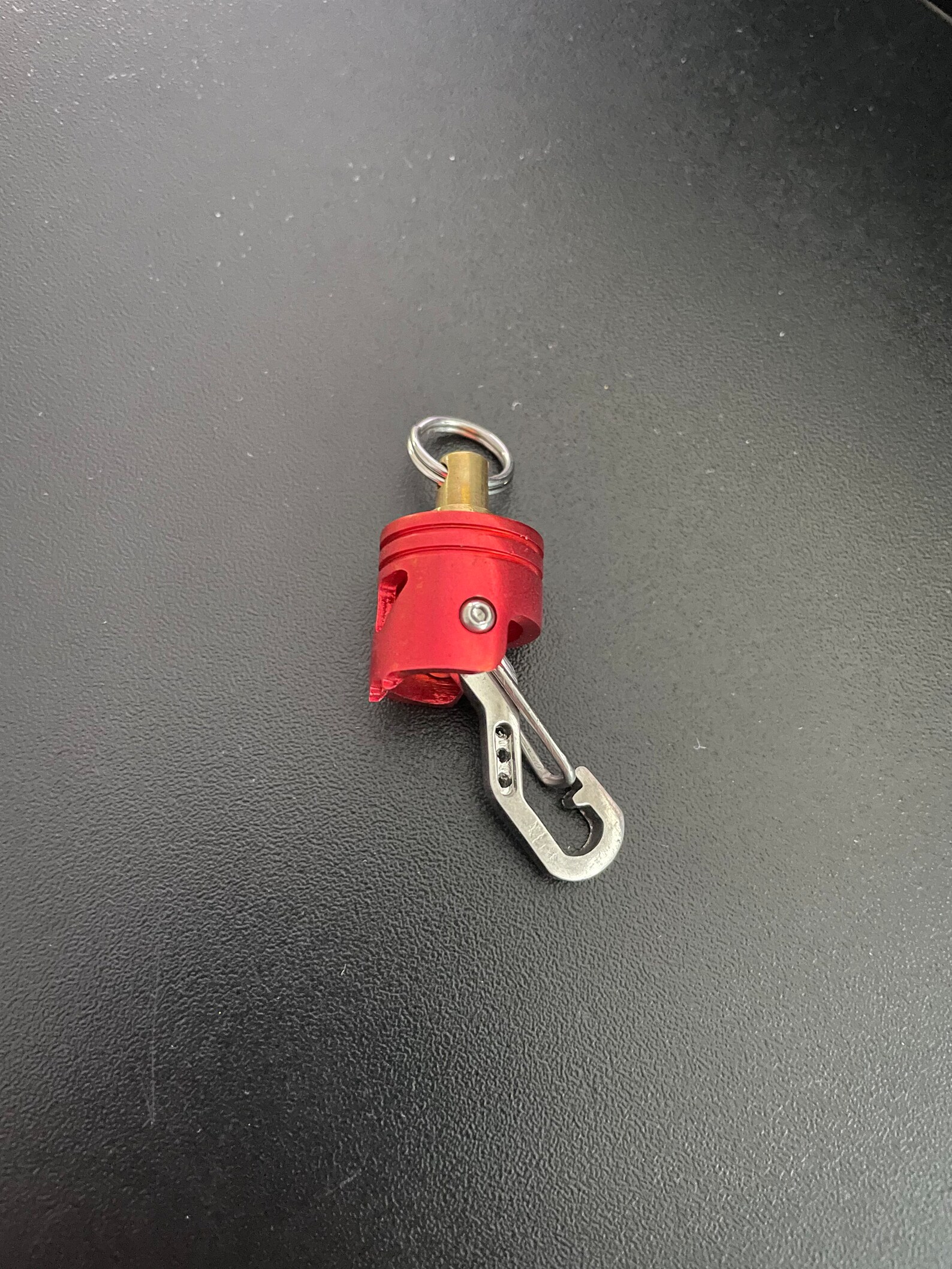 KYLINK Quick Release Connector Key Chain With Skull Piston Bob Car ...