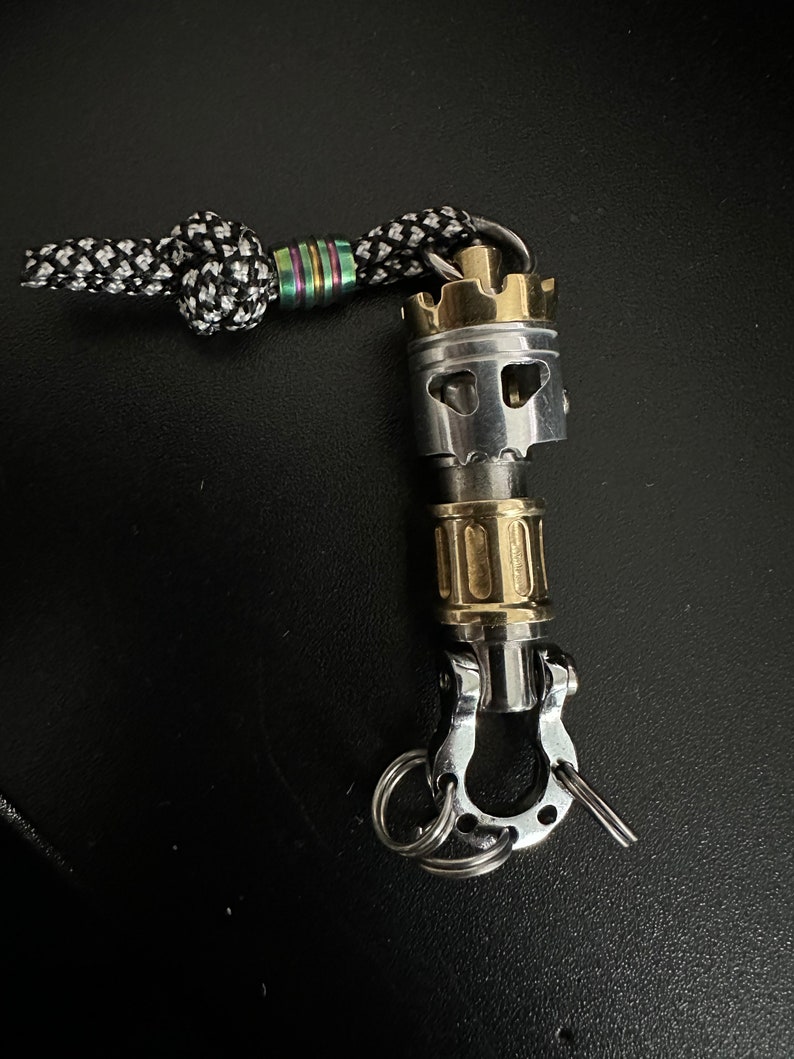 KYLINK Quick Release Connector Key Chain With Skull Piston Bob Car ...