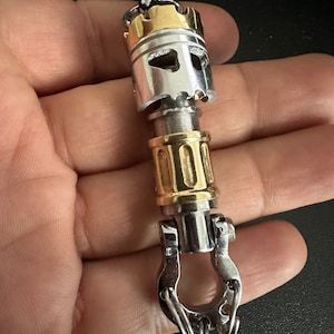 KYLINK Quick Release Connector Key Chain With Skull Piston Bob Car ...