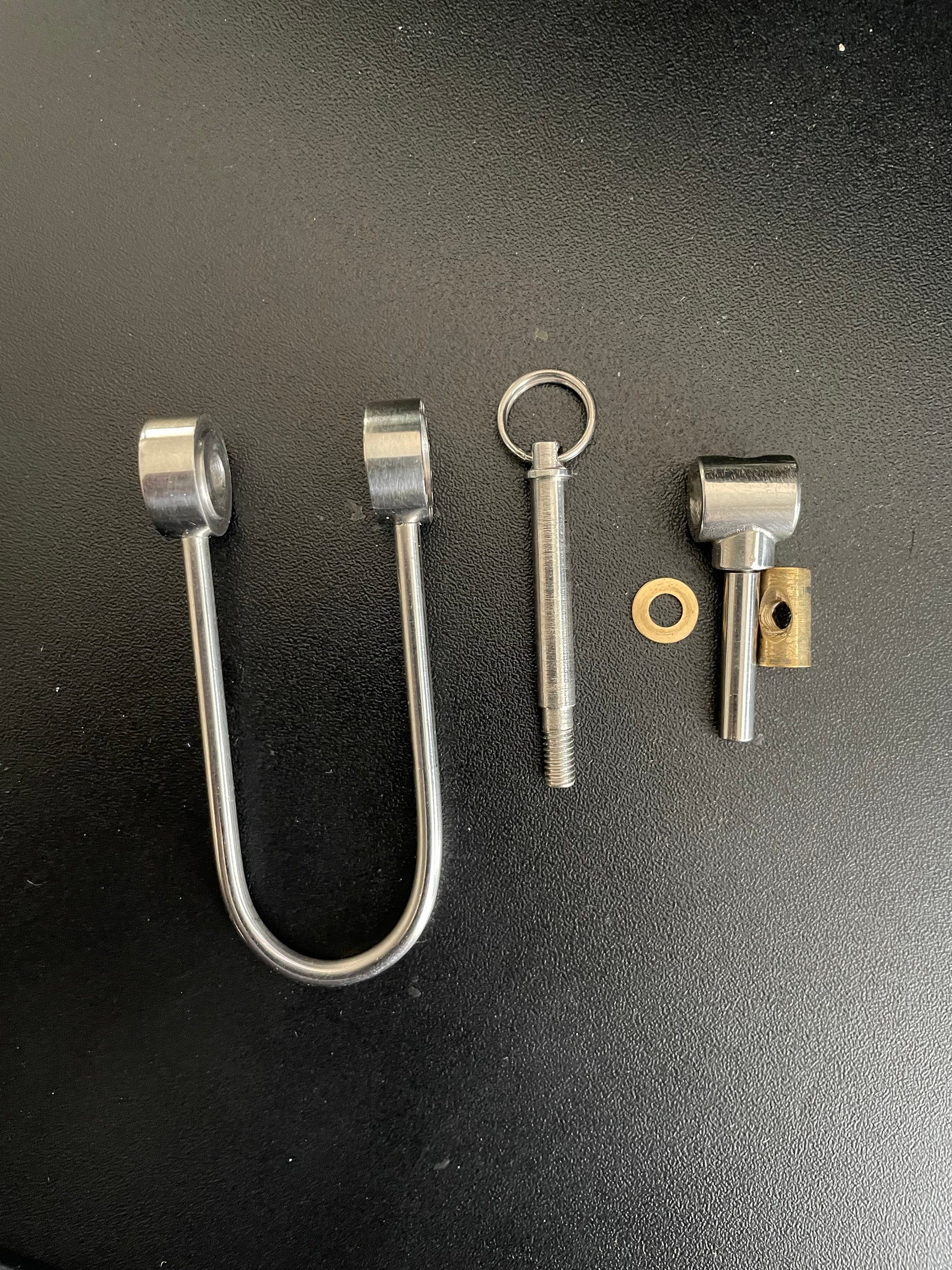 Kylink Key Chain U-bike Organizer Pure Metal Quick Bike Lock - Etsy